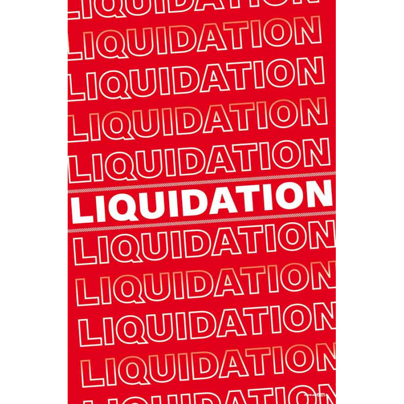 Affiche Liquidation Liquidation